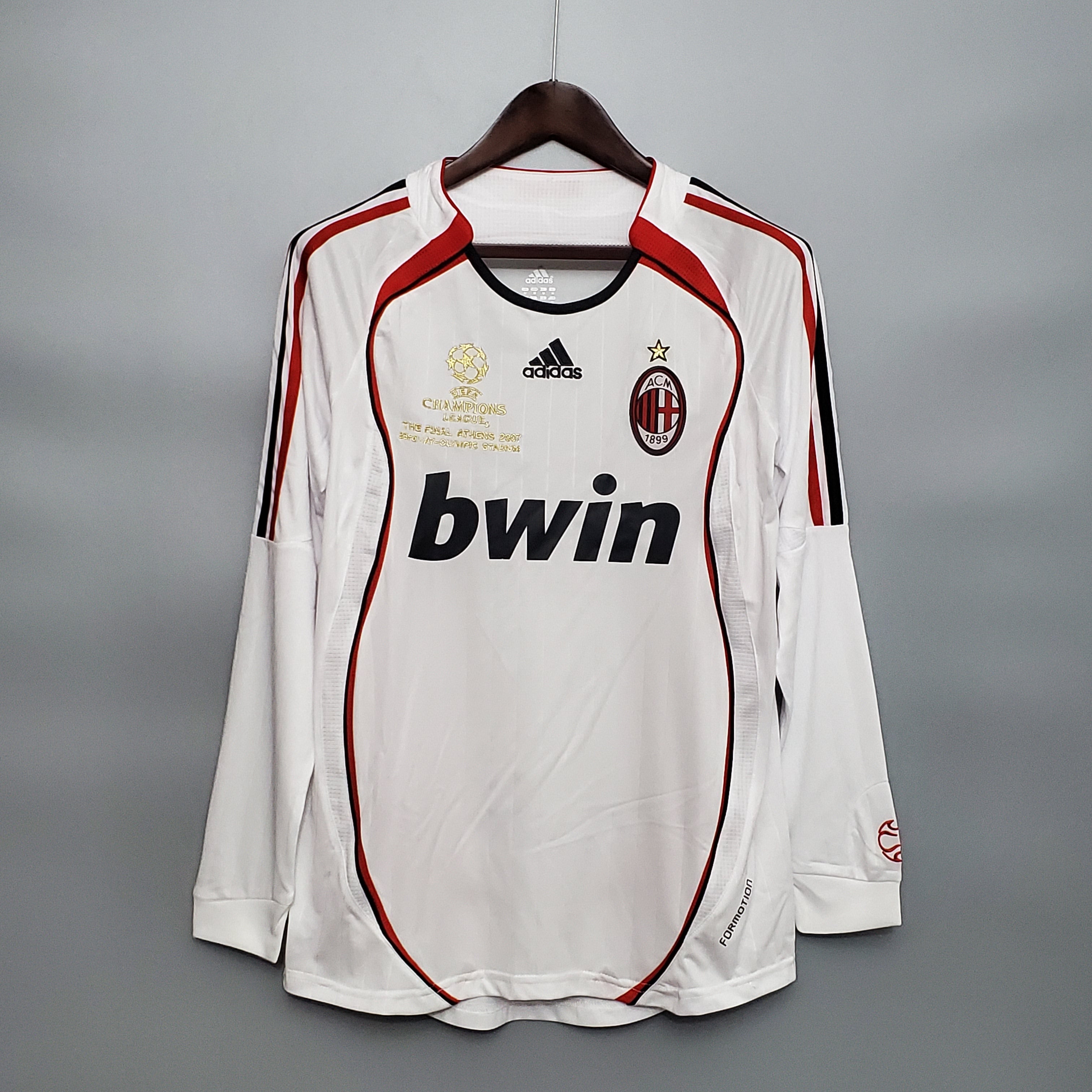 RETRÔ MANGA LONGA AC MILAN 06/07
